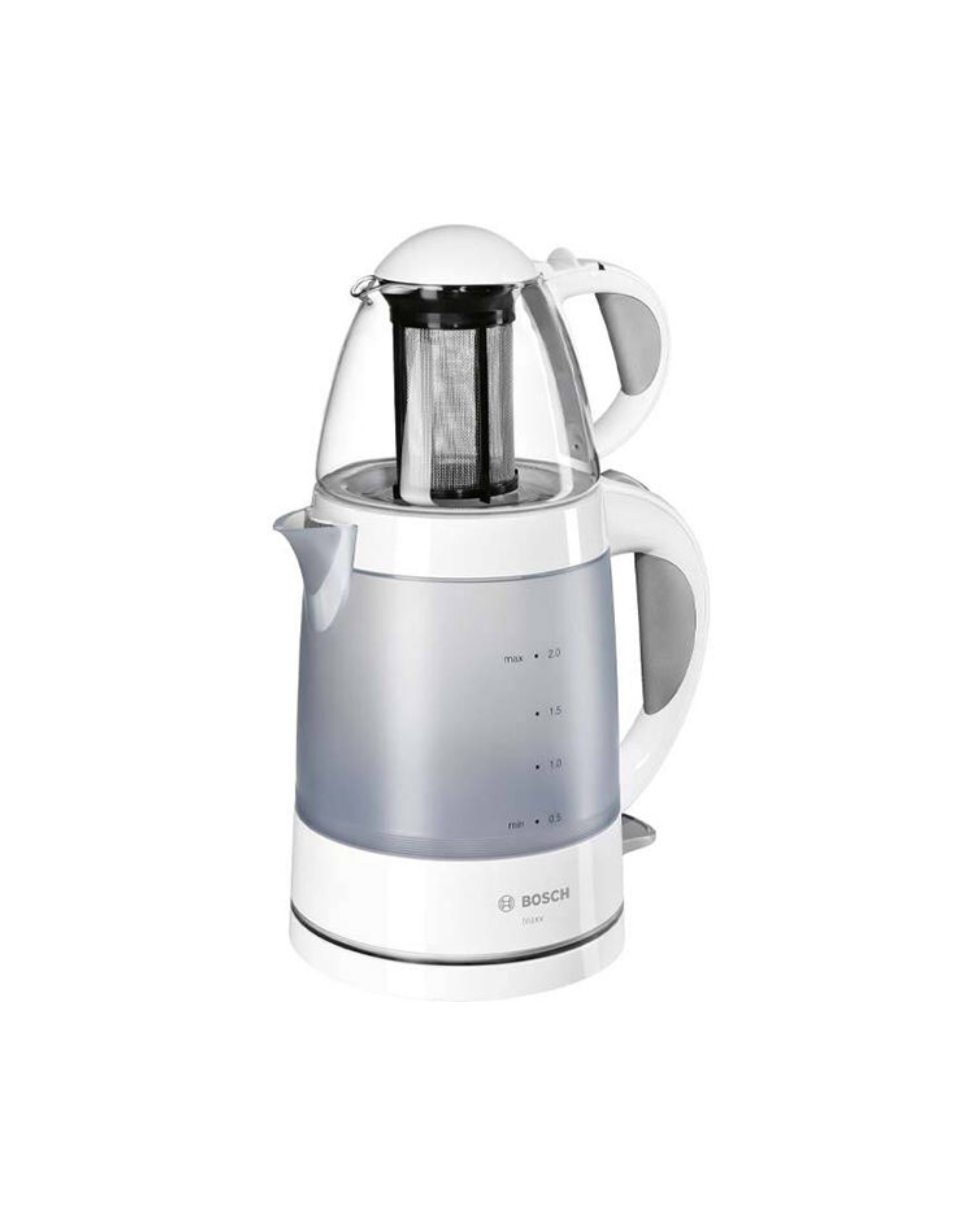 چای ساز بوش با قابلیت دارای LED و مجهز به پایه ۳۶۰ درجه مدل TTA2201